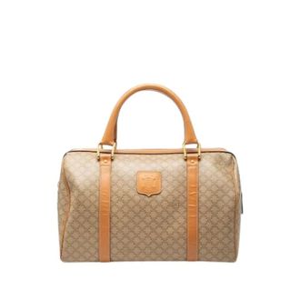Celine Sac Boston Pre-owned - Femme - Pre-owned - Beige - Taille: ONE Size
