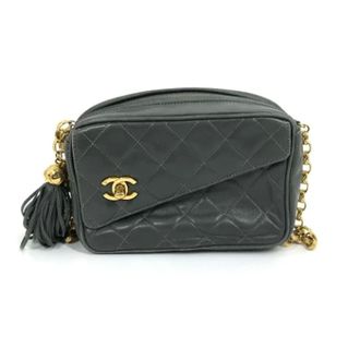 Chanel Pre-owned Cuir sacs-chanel - Femme - Pre-owned - Gris - Taille: ONE Size