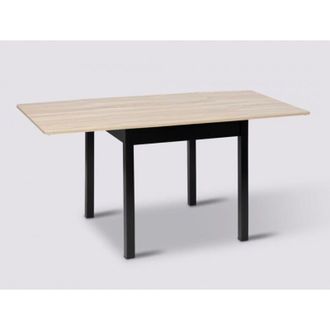 PEGANE Table &agrave; manger extensible &agrave; rabat 2 &agrave; 6 places - Longueur 80-152 x Largeur 80 x hauteur 75 cm
