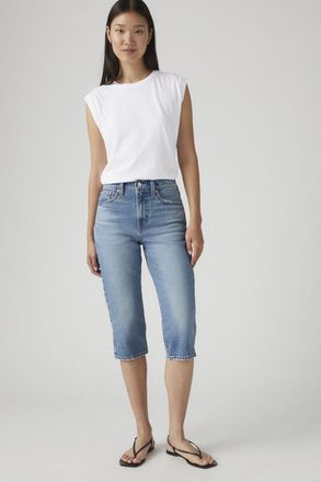Levi's Jean Capri Wedgie - Femme - Bleu / Next Saturday No Crease - 24