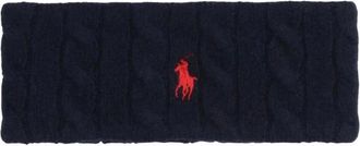 Polo Ralph Lauren Femme, Accessoires, Bleu, Taille: ONE Size Cable Knit Headband