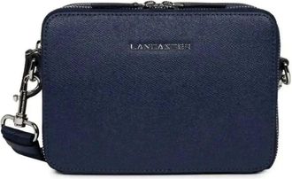 Lancaster Handtasche Sacoche Double Zip S Paris Homme Lancaster Bleu Fonc