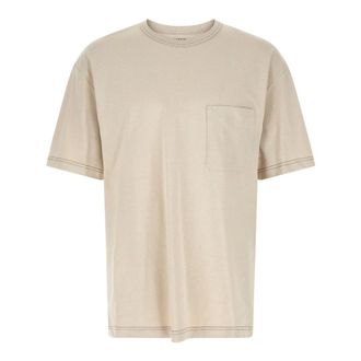 Christophe Lemaire Homme, Tops, Beige, Taille: XL T-shirt Boxy
