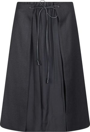 Moncler Gonna In Re-Nylon - - Skirts - Damen - Schwarzk - XS