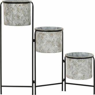 DKD Home Decor Oktogspiegel. Silber pvc 59x3x59 Cmelegant f&uuml;r alle Familienh&auml;user Dekoration f&uuml;r alle Umgebungen