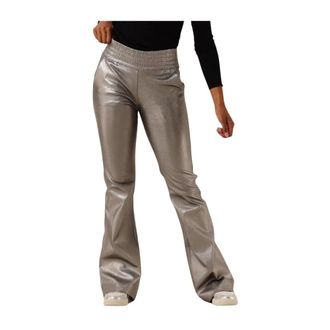 Ibana Metallic Pinnie Hose - - Trousers - Damen - Grau - S