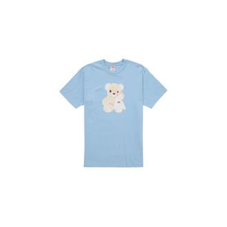 SUPREME Bear Tee (Ss25) - - Tops - Herren - Blau - M