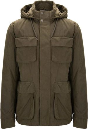 Herno Homme, Manteaux, Vert, Taille: XL Doudoune &agrave; Capuche