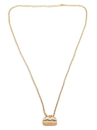 Max Mara collier en cha&icirc;ne &agrave; design de sac - Or