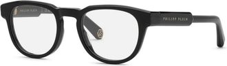Philipp Plein Homme, Accessoires, Noir, Taille: 51 MM Vpp207M Optical Frame