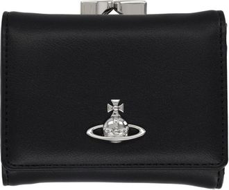 Vivienne Westwood Small Frame Wallet - Black