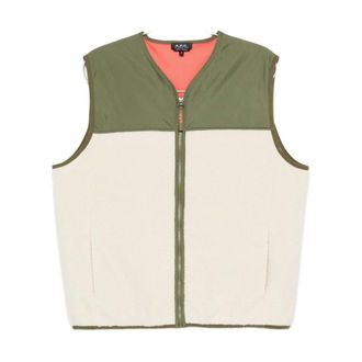 A.P.C. A.p.c., Homme, Vestes, Multicolore, Taille: S Pull MultiCouleur en Soie & Nylon