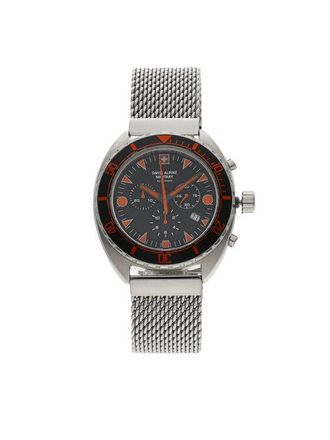 Swiss Alpine Military Uhr 7066.9139 Silberfarben