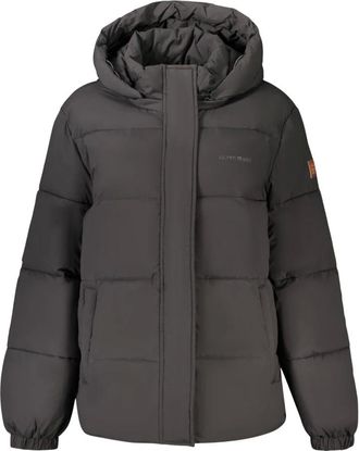 Guess Veste matelass&eacute;e mi-longue - Femme - Vestes - Noir - Taille: 38 FR