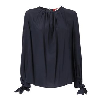 Max Mara Camicia Edotto - - Blouses & Shirts - Damen - Blau - L