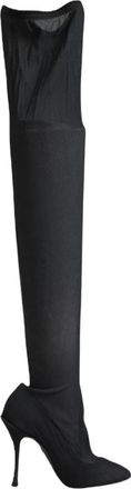 Dolce & Gabbana Bottes chaussettes extensibles - Femme - Chaussures - Noir - Taille: 36 EU