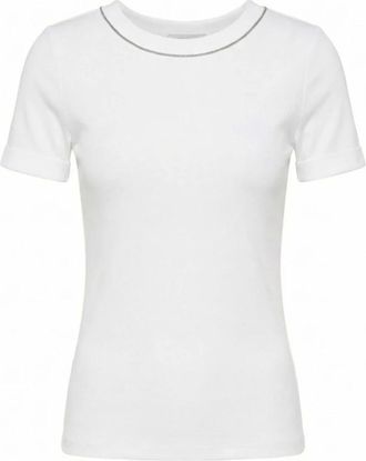 PESERICO Femme, Tops, Blanc, Taille: 36 FR Camicia