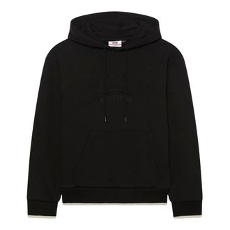 GCDS Gcds - Logo Lounge Sweat &agrave; capuche - Femme - Sweatshirts et sweats &agrave; capuche - Noir - Taille: 40 FR