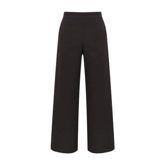 Maliparmi Eleganter Matt-Hosenanzug - - Trousers - Damen - Schwarzk - 2XL