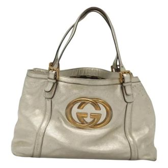 Gucci Pre-owned Cuir sacs-gucci - Femme - Pre-owned - Jaune - Taille: ONE Size