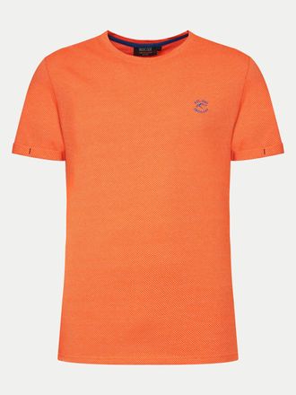 Indicode T-Shirt Stamatis 41-038 Orange Regular Fit