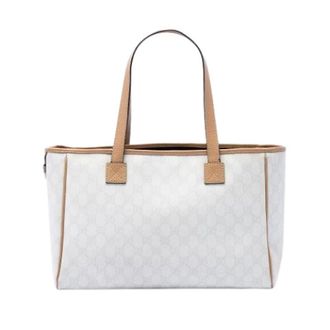 Gucci Sac cabas vintage doccasion - Femme - Pre-owned - Blanc - Taille: ONE Size