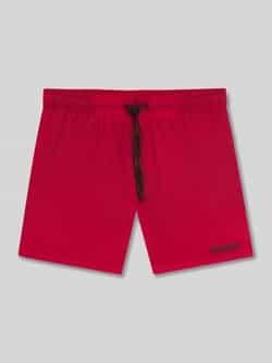 HUGO BOSS Badeshorts mit Label Print Modell HAITI