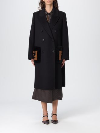 Fendi Manteau FENDI Femme couleur Noir