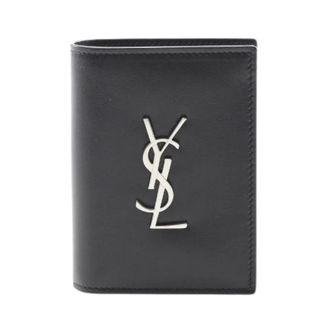 Saint Laurent Pre-owned Cassandra Leder Kartenetui - - Pre-owned - Herren - Schwarzk - ONE SIZE