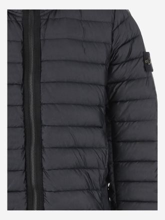 Stone Island Boys Down Jacket Padded Nylon Navy Polyamide