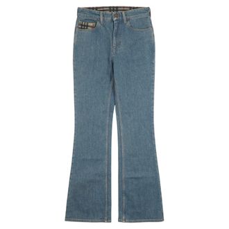 Burberry Femme, Jeans, Bleu, Taille: W27 Jean flare