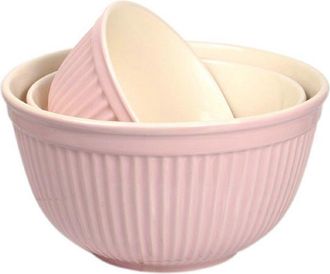 Ib Laursen Ib Laursen - Schalensatz - 3 er Set Mynte English - Rosa - Keramik