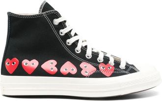 Converse Comme des Gar&ccedil;ons PLAY x Converse Chuck 70 Hi Sneakers