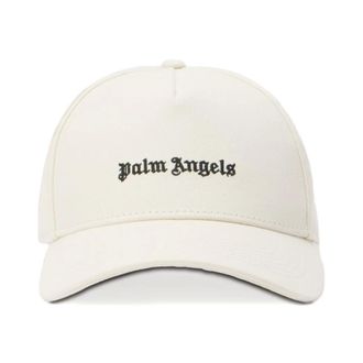 Palm Angels Femme, Accessoires, Blanc, Taille: ONE Size Casquette Logo Classique