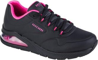 Skechers Cuir synth&eacute;tique pour Femme, Noir, 37 EU, Noir, 37 EU