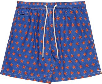 Saint Barth Homme, Maillots de bain, Bleu, Taille: 2XL V&ecirc;tements Bleus de Mer avec Motif &Eacute;toil&eacute;