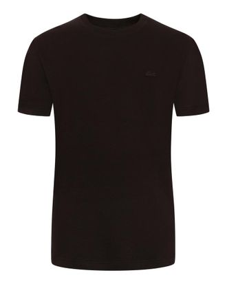 Lacoste Strukturiertes T-Shirt in softer Jersey-Qualit&auml;t in