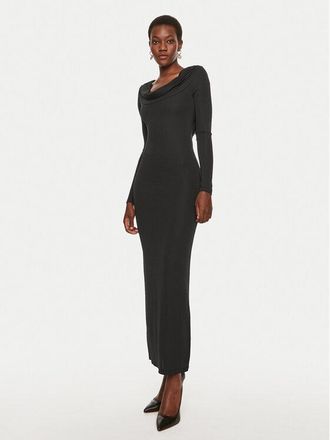 Twin-Set Abendkleid 242TF2150 Schwarz Slim Fit