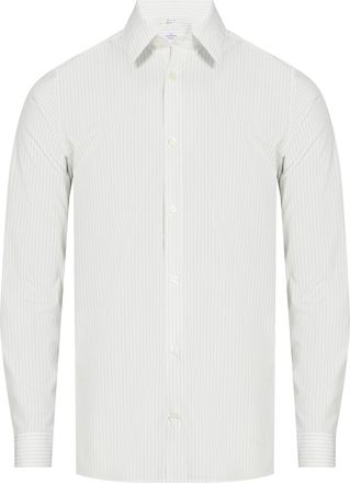 Au Printemps Paris Chemise slim rayée en popeline Fayure