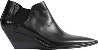 CAPASA MILANO Low-cut Leather Ankle Boots