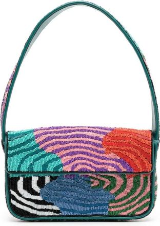 Staud Staud, Femme, Sacs, Multicolore, Taille: ONE Size Tommy Beaded Bag