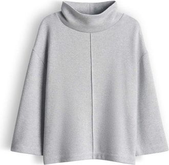 someday Sweatshirt USABELLA Loose in schimmernder Strickoptik