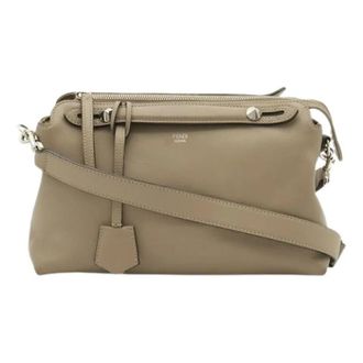 Fendi Pre-owned By The Way Leather 2way Bag - - Pre-owned - Damen - Beige - ONE SIZE