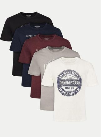 Jack & Jones Jack & Jones T-Shirt-Set Simon 12276424 Bunt Standard Fit