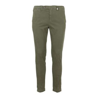 Myths Stylische Chino-Hosen f&uuml;r M&auml;nner - - Trousers - Herren - Gr&uuml;n - S