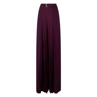 Alberta Ferretti Langer flie&szlig;ender Rock - - Skirts - Damen - Lila - S