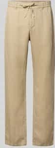 GANT Regular Fit Leinenhose mit elastischem Bund