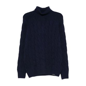Fay Collection Pulls Bleus - Homme - Pulls - Bleu - Taille: 2XL