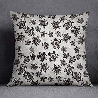 Bonamaison Le Jardin du Lin Kissenhüllen, Cotton, Mehrfarbig, 45x45