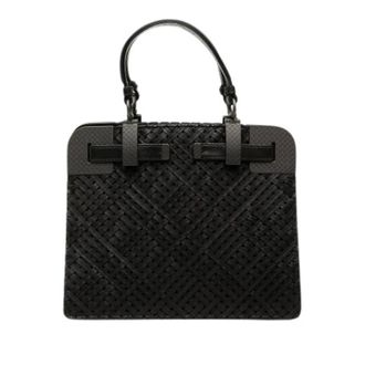 Bottega Veneta Pre-owned Gewebte Leder Handtasche - - Pre-owned - Damen - Schwarzk - ONE SIZE
